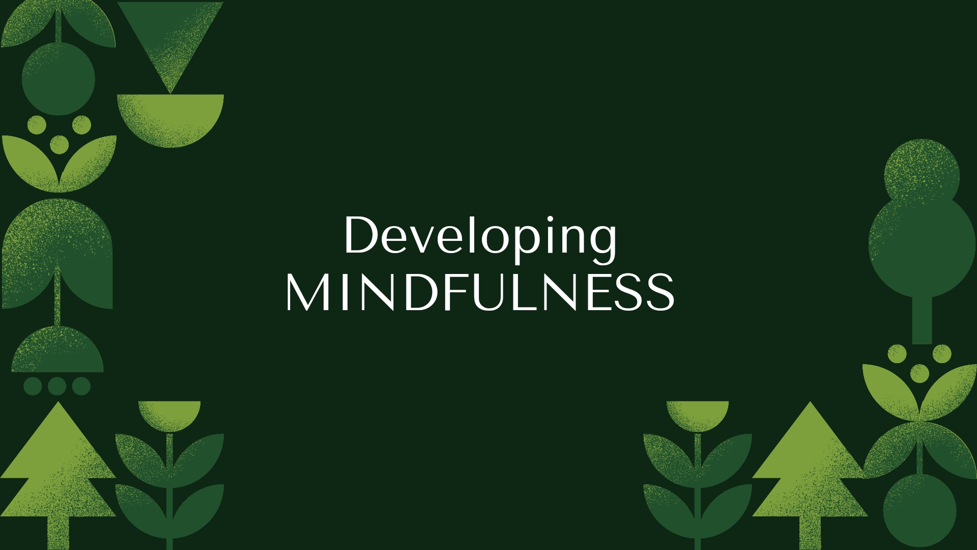 Mindset Basics: Mindfulness – Black Flag Survival