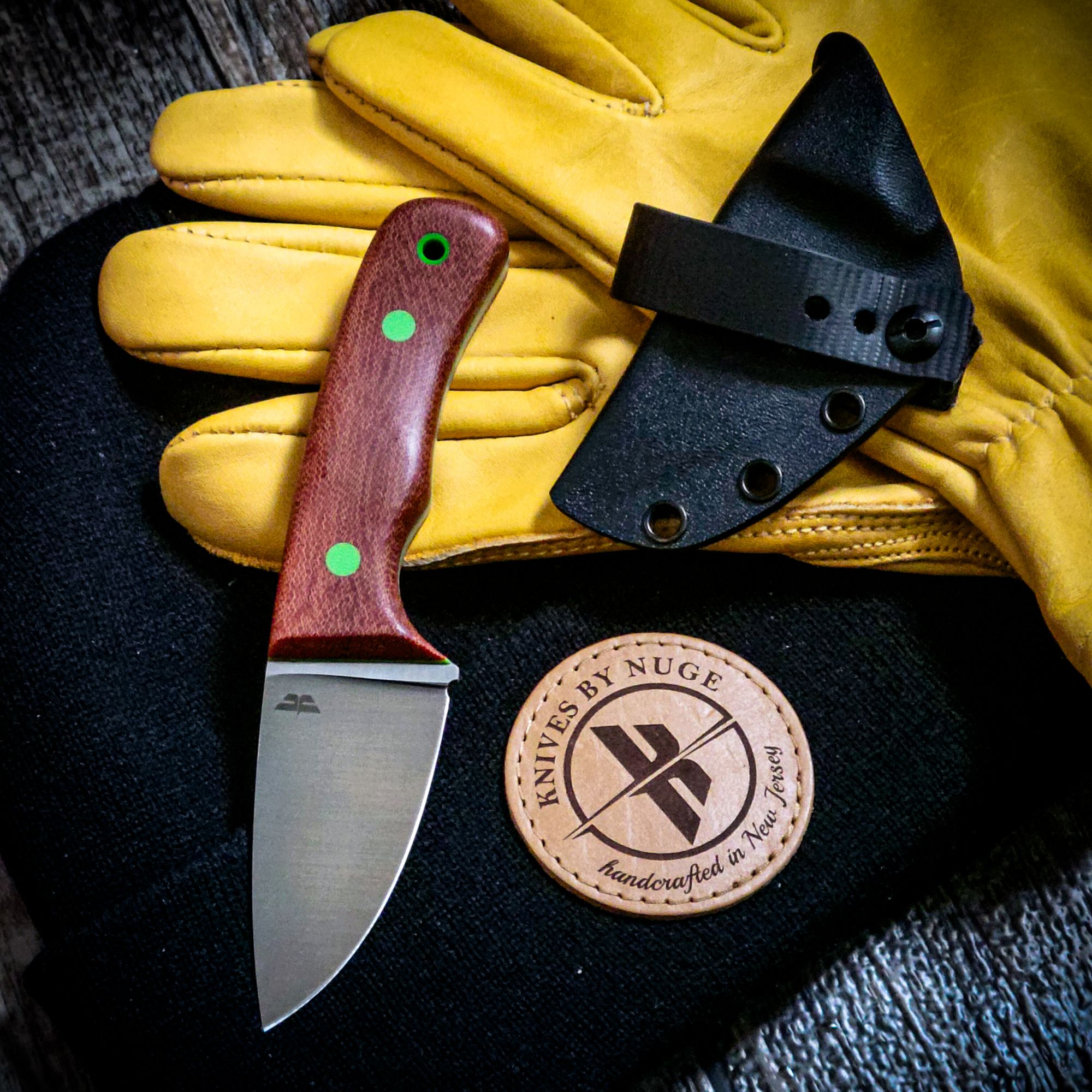 Knives By Nuge Wicket XL Signature Series #1 – Black Flag Survival
